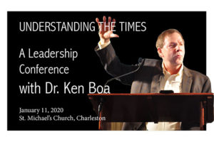 Leadership Conference with Ken Boa - The Anglican Diocese South Carolina
